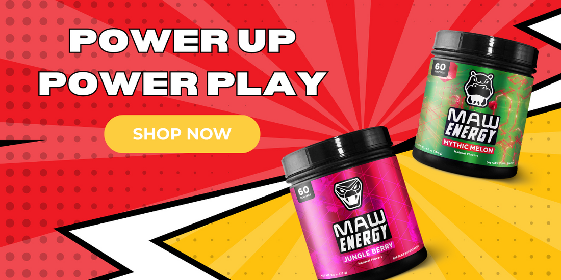 MAW Energy - The Ultimate Gamer Energy Drink for Sustained Focus